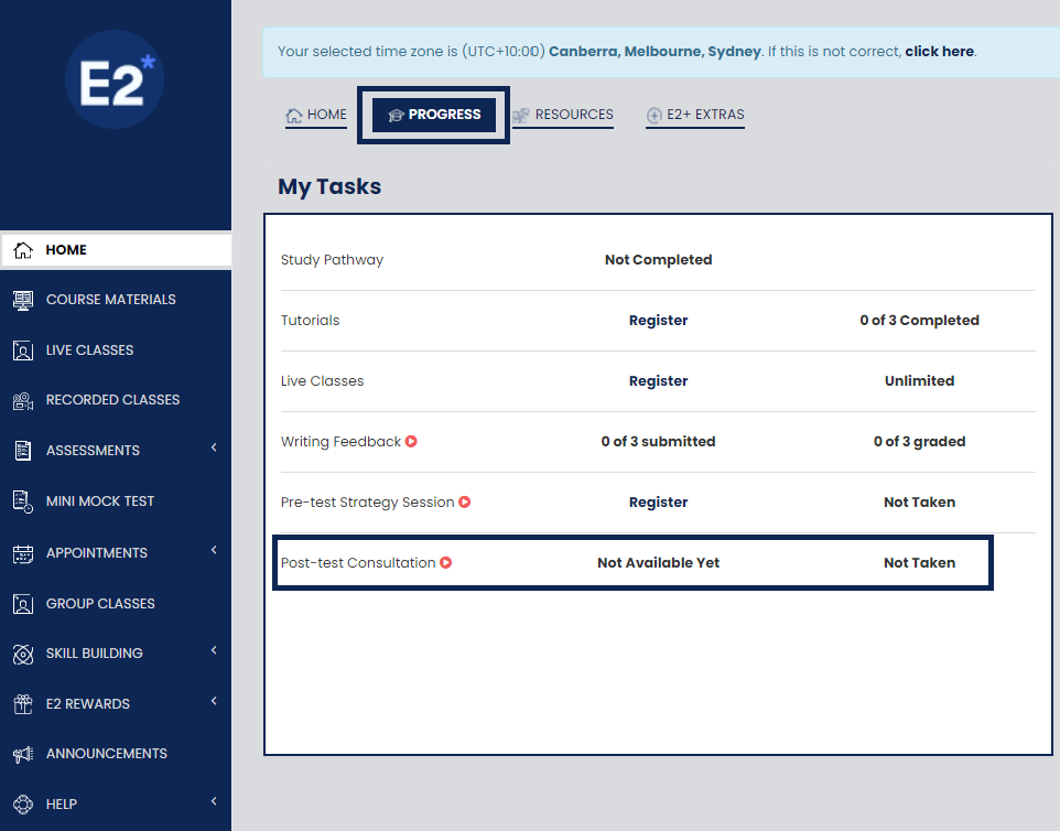 What is a post-test consultation?