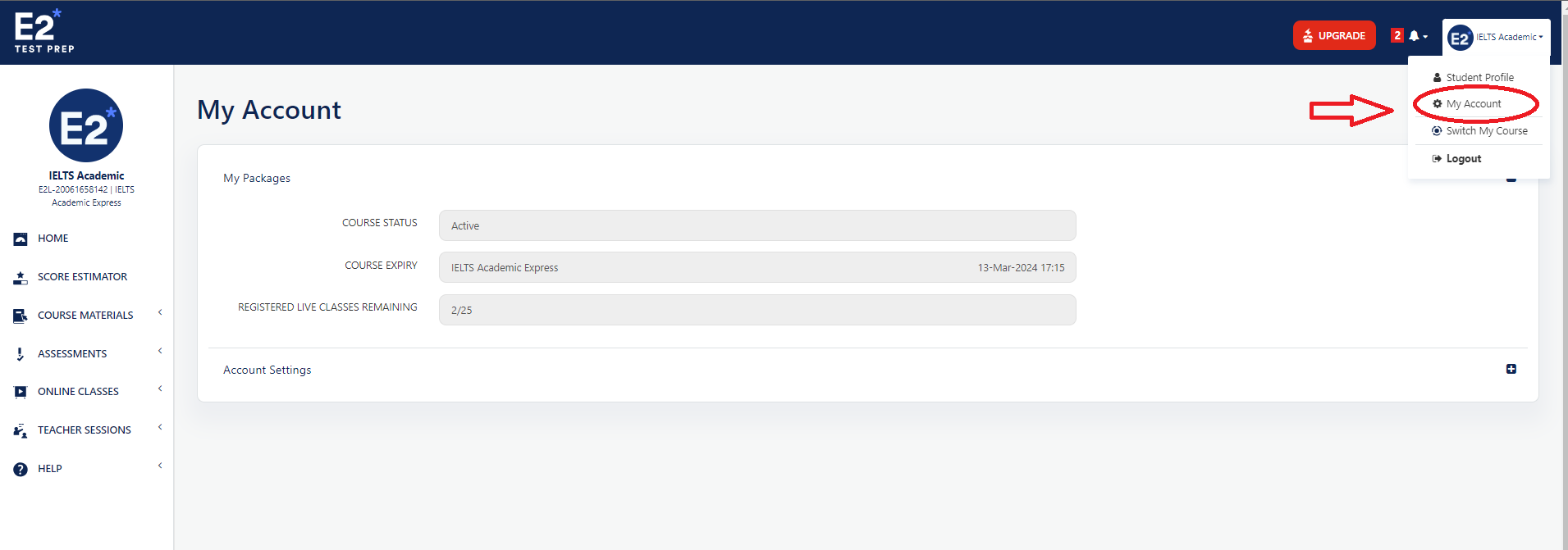 How long is my package valid for?