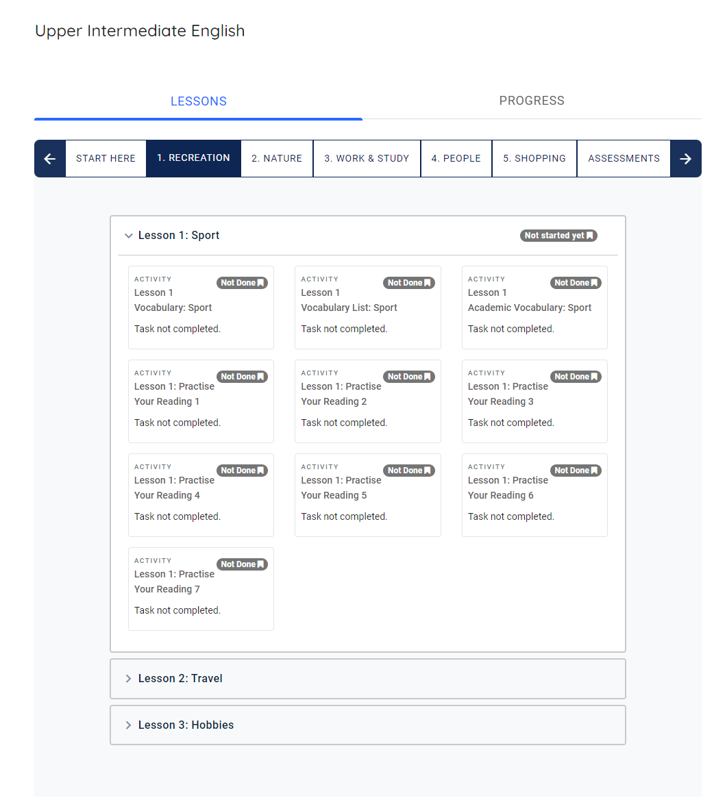 E2 English - Intermediate English Bundle